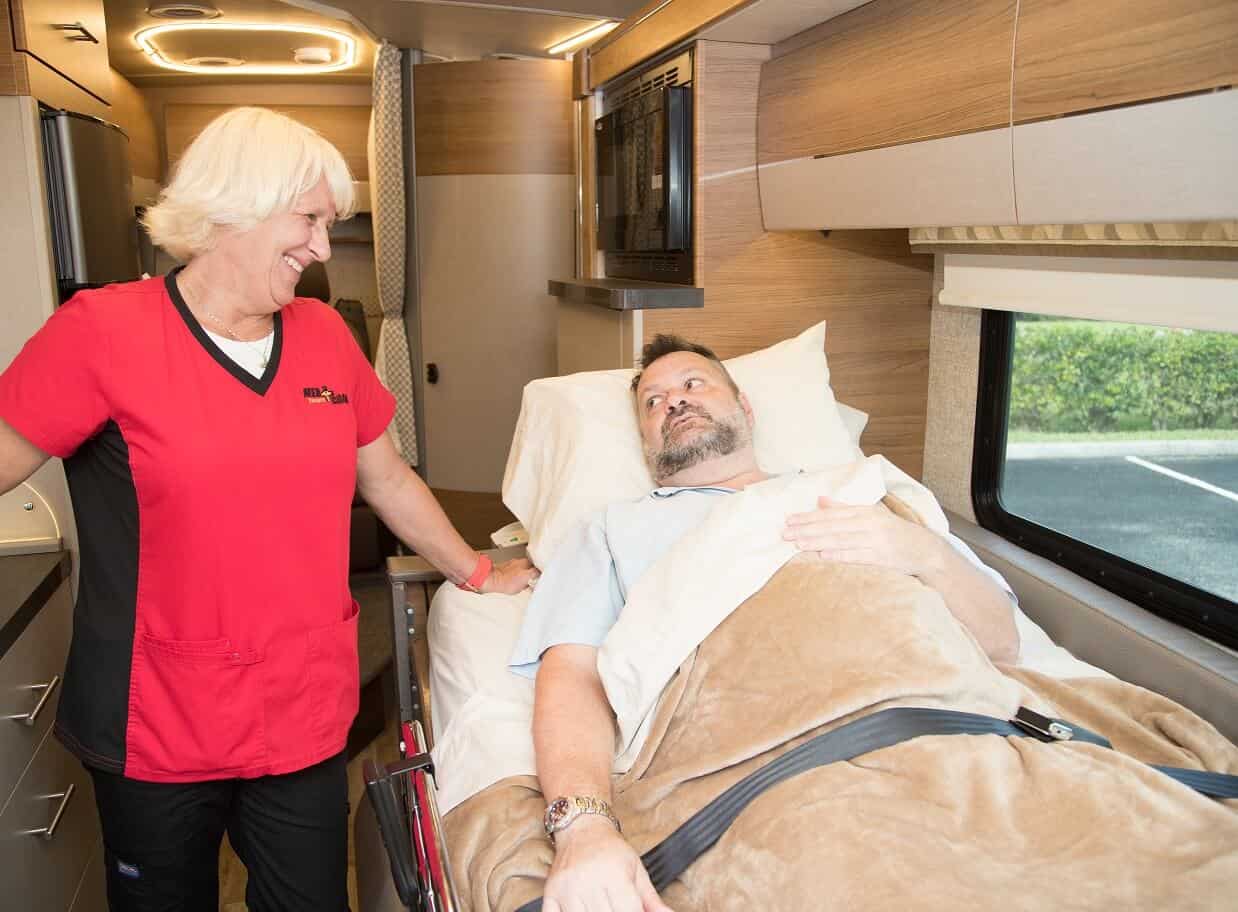 Medical RV Transport Rentals | Allstar Coaches | BBB A+ Rated